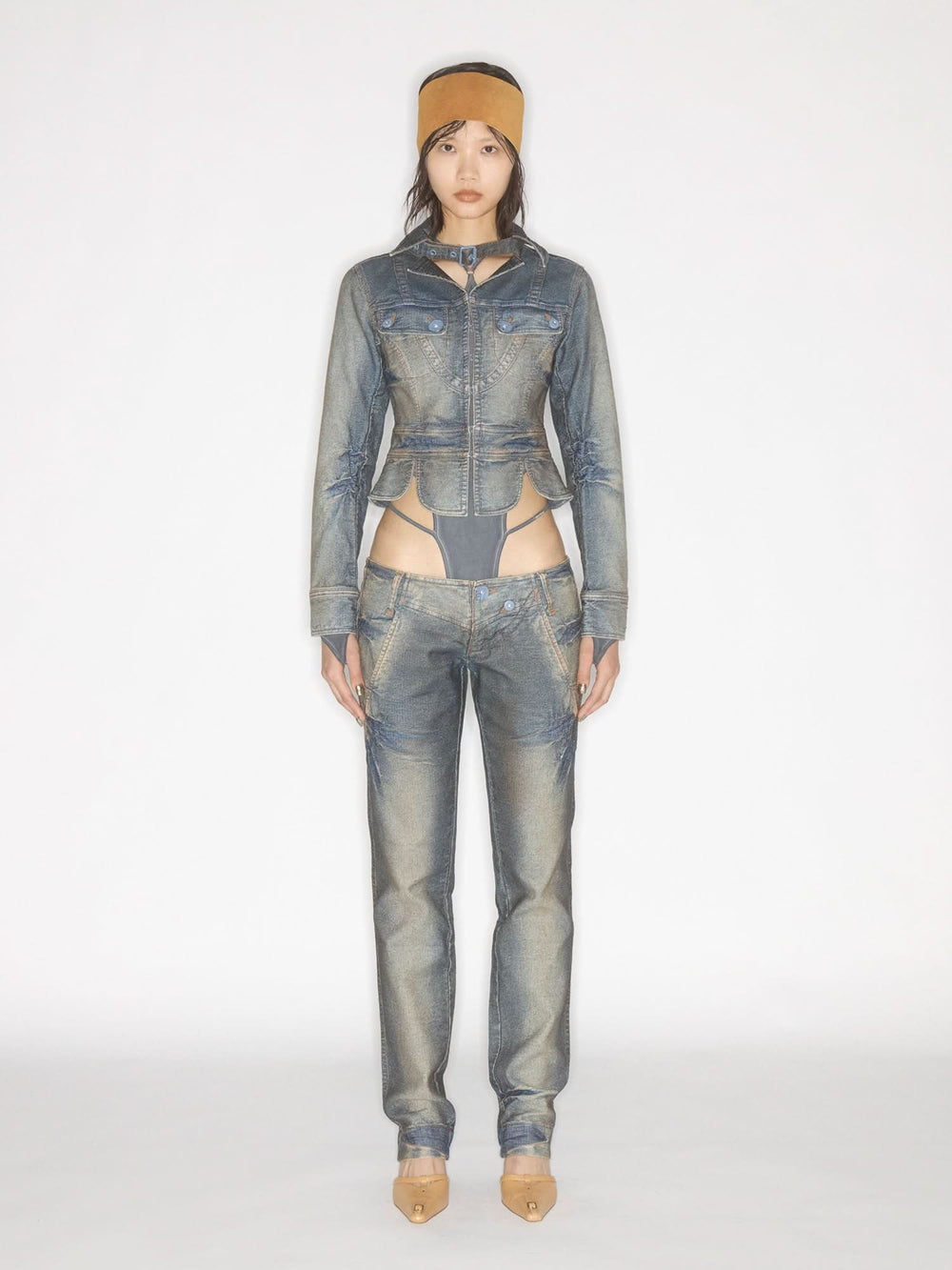 Tie-Dye Denim Jacket - MISS SIXTY
